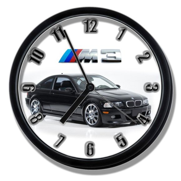 Clock | Wall Decor | 205 Bmw M3 Black Clock New | Poshmark